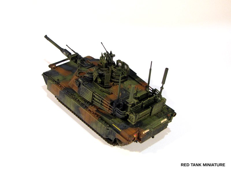 Gulumik Military Models: M1A2 ABRAMS SEP TUSK I & M151 CROWS II 1/72