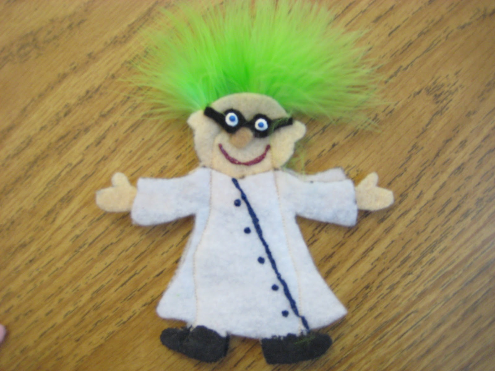 Finally in First: Finger Puppet Fabulousness!