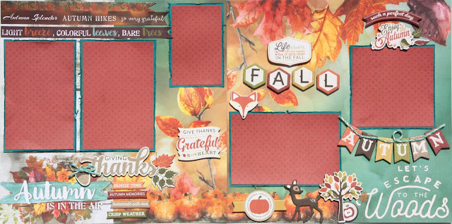 AMAZING GRACE Paper Crafts: Autumn/Fall Layouts
