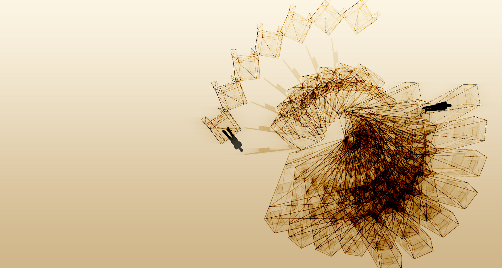 John Slade - Digital Design: Repetition/Rhythm 3D -> Photoshop