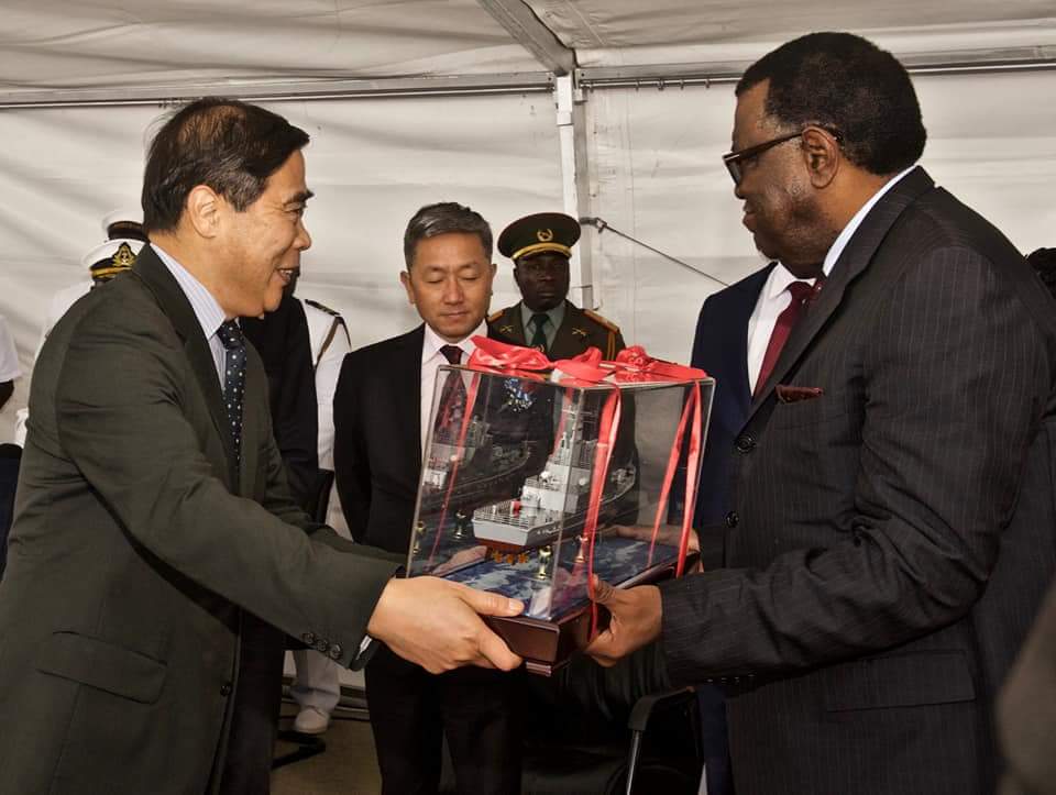Namibian Navy commissions two Haiqing Anti-Submarine patrol ships ...