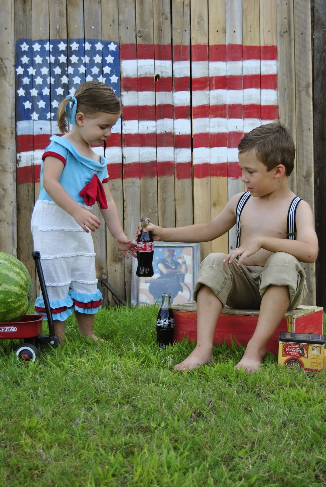 the girl with Panache: Patriotic Vintage Photo Props