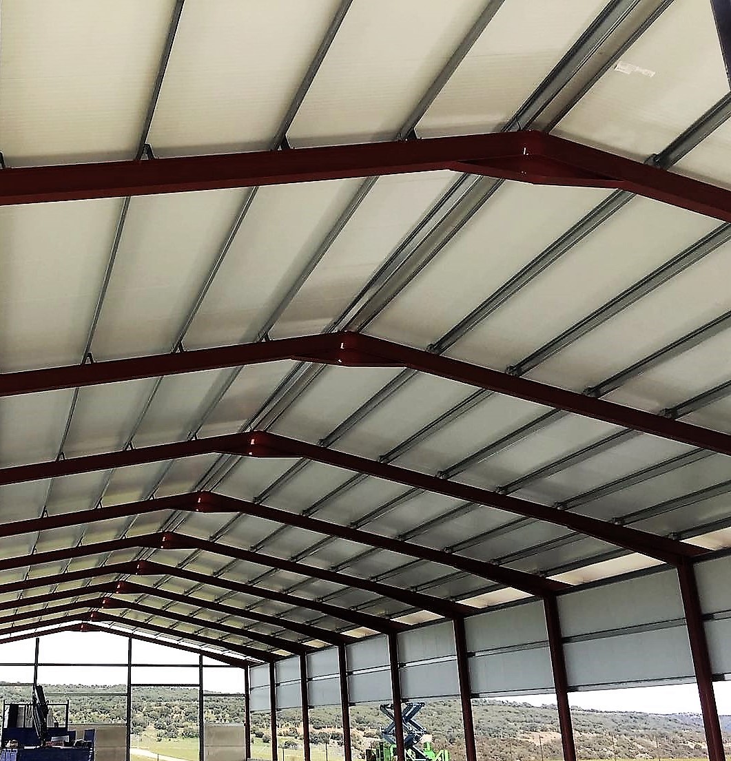 Estructura Metalica Para Techo A Dos Aguas - Idea Sala De Estar