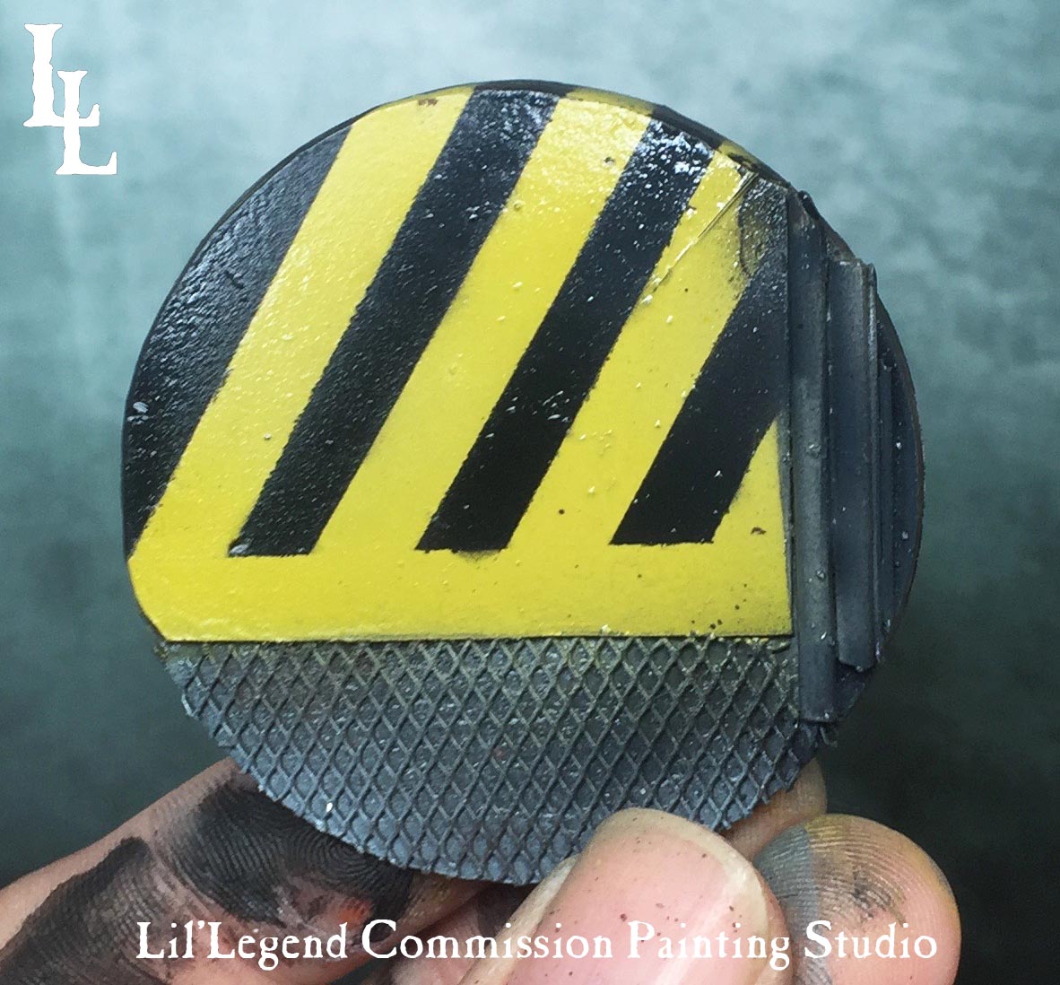 Tutorial Intermediate Paint Chipping ~ LilLegend Commission Painting Studio