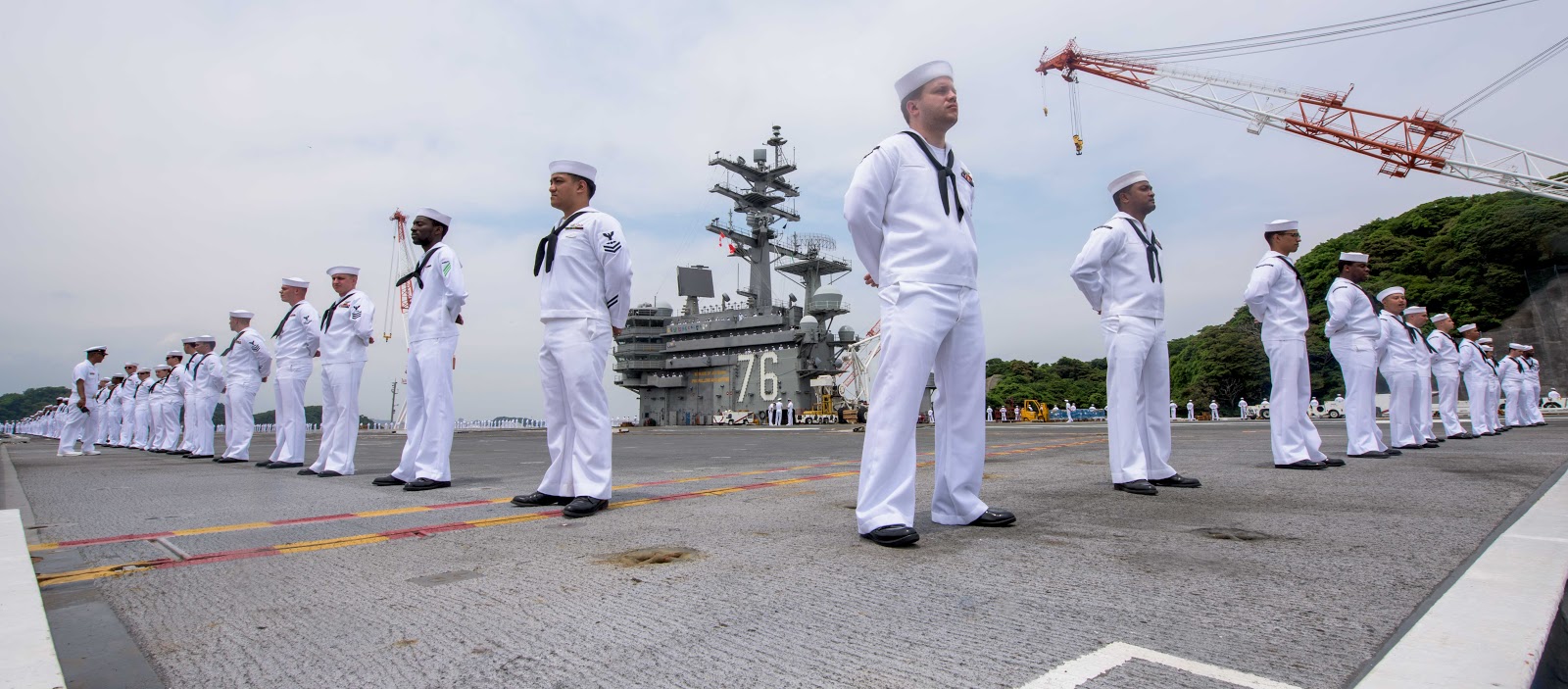 Paul Davis On Crime: Sailors At Parade Rest