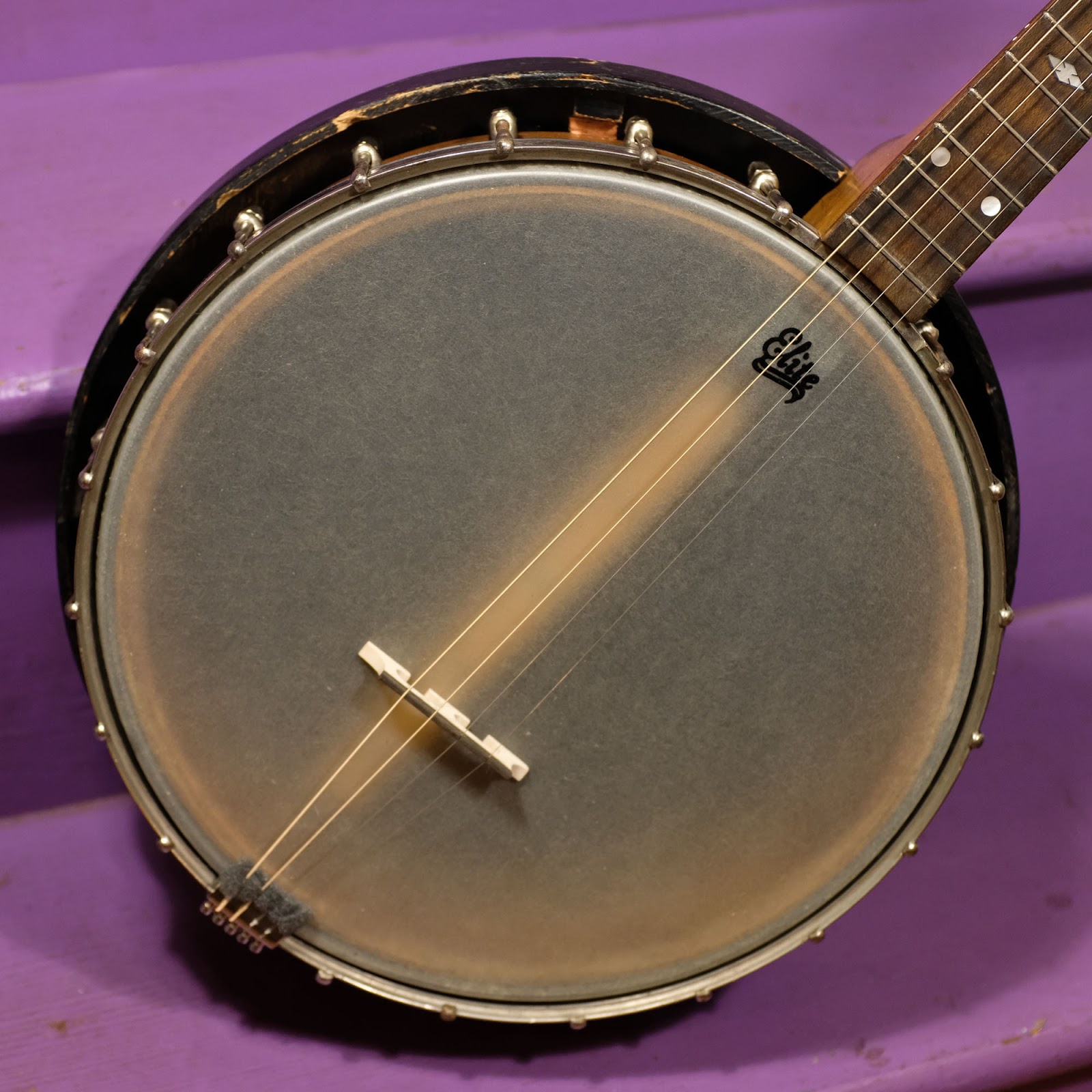 1920s Kay/SV-made Resonator Tenor Banjo