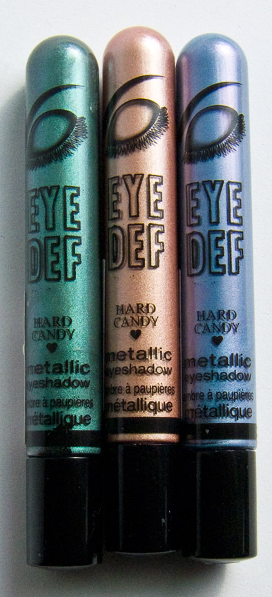 WARPAINT and Unicorns: Hard Candy Eye Def Metallic Eyeshadow: Swatches ...