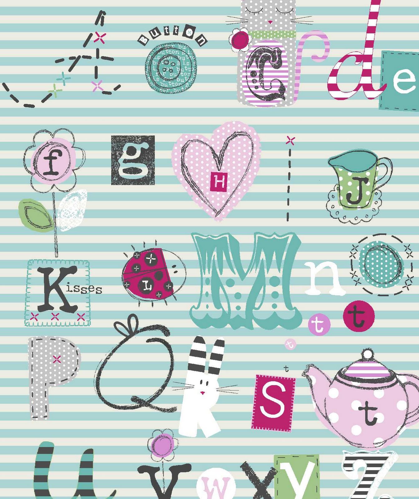 All about surface pattern ,textiles and graphics: Girly prints for AW12/13