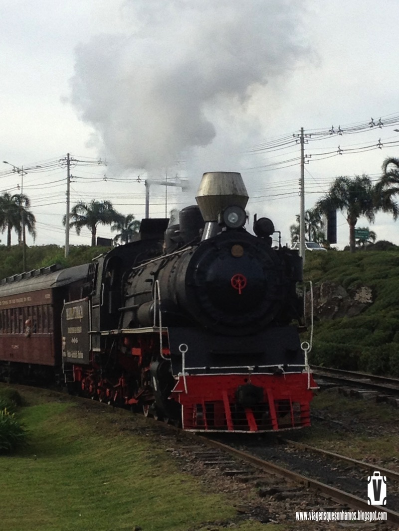 Passeando de Maria Fumaça na Serra Gaúcha | Viagens que Sonhamos