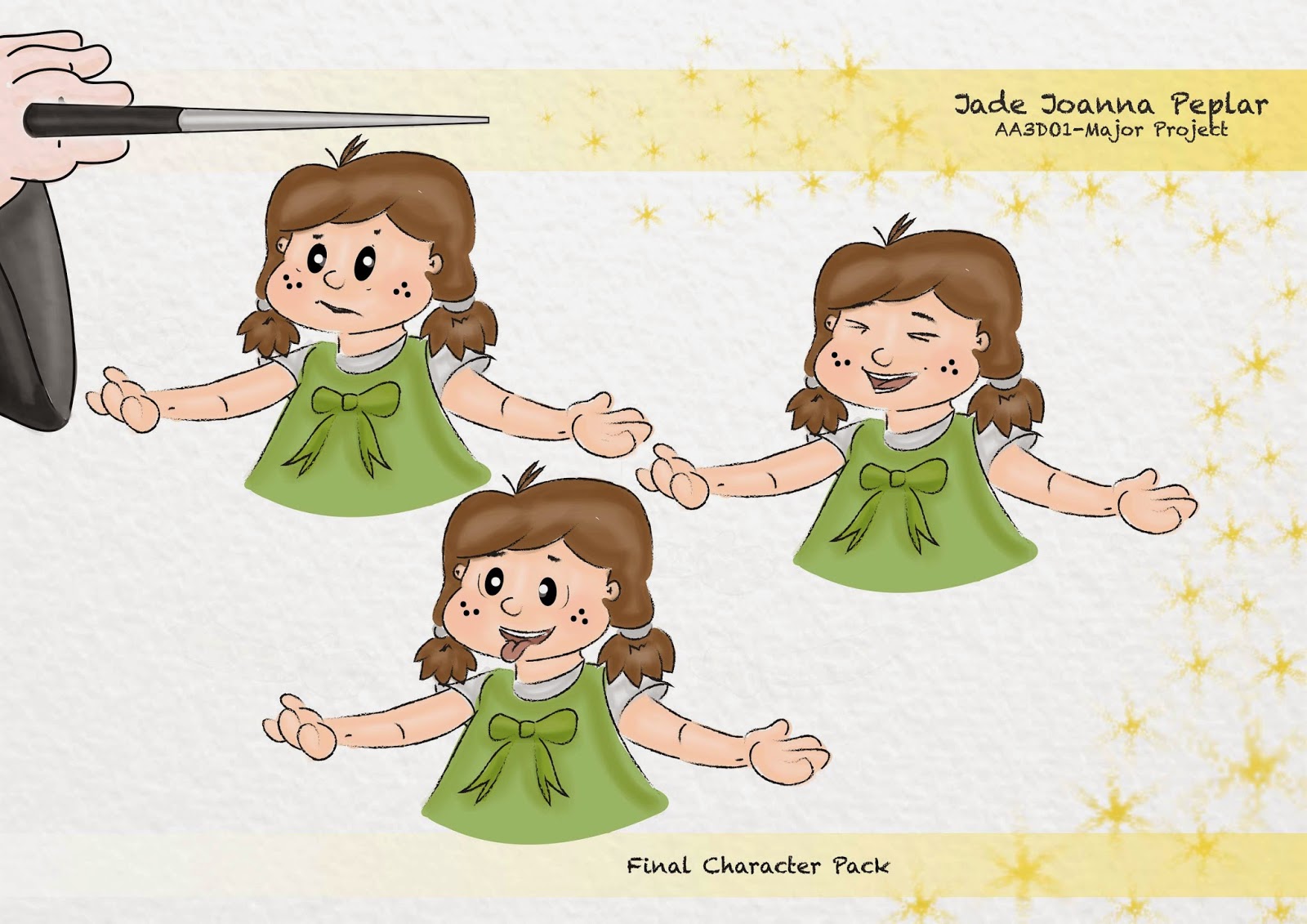 Jayde Joanna's art : Major Project-'Pippa's' Character Pack