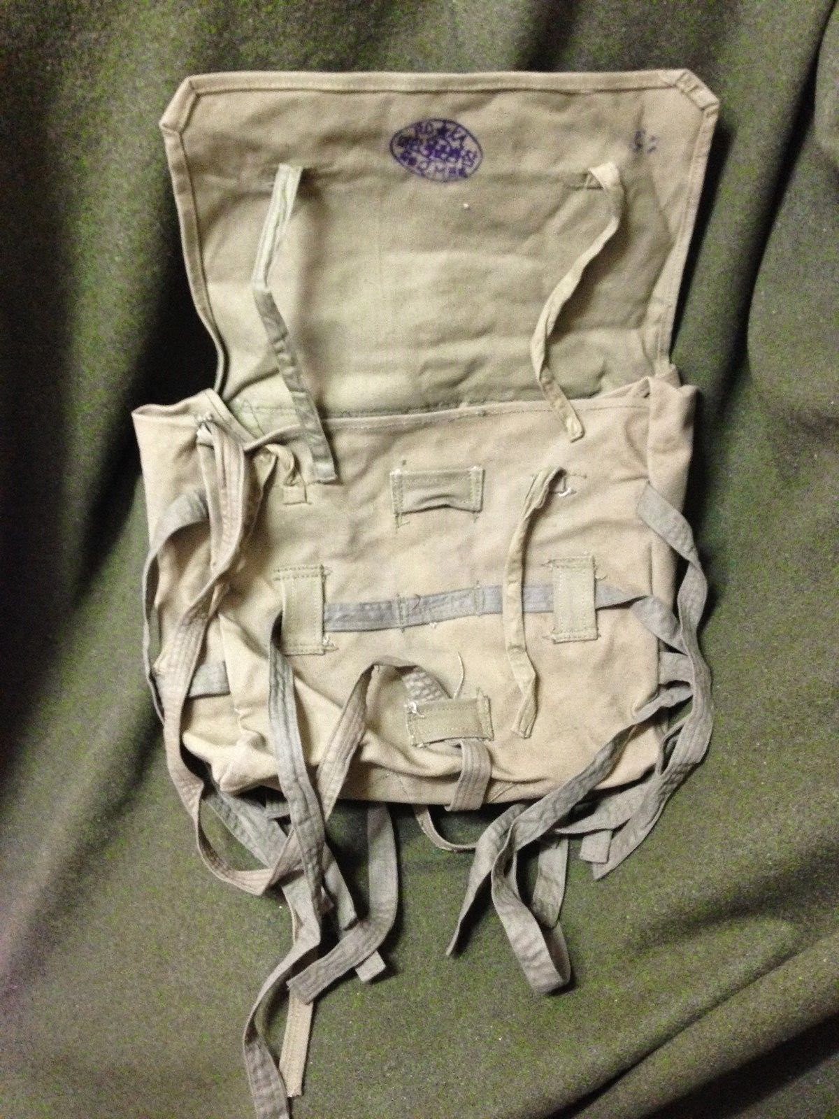 Webbingbabel: Republic of Korea Army Backpack 1940'S