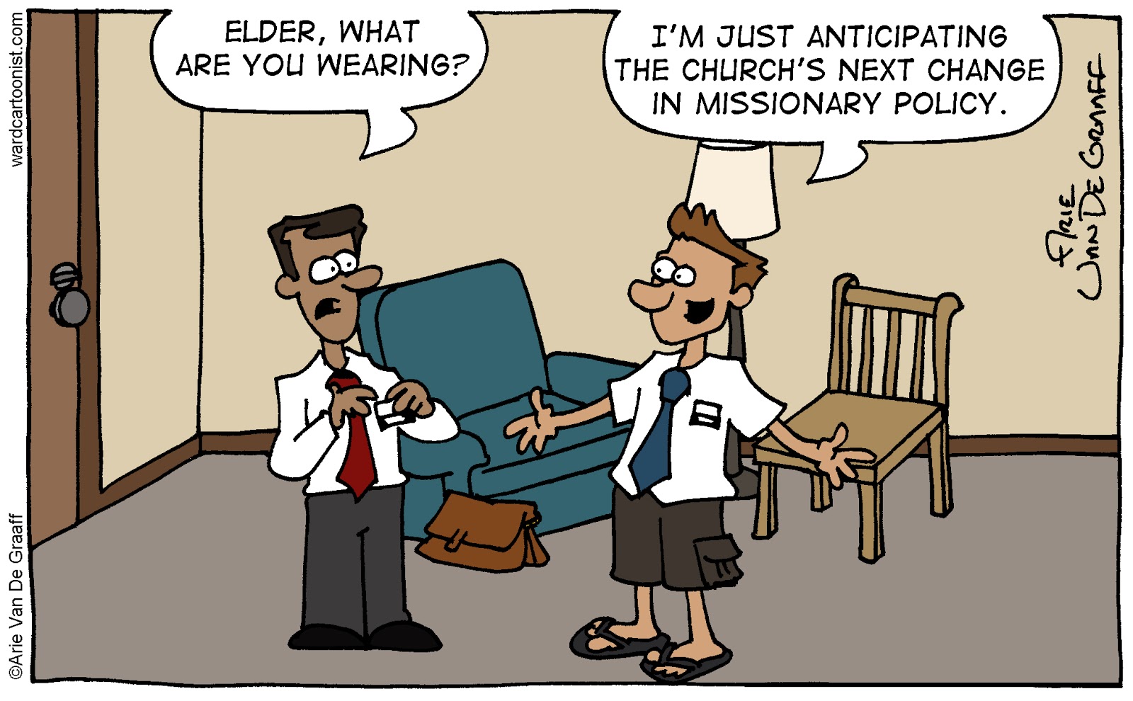 Ward Cartoonist: Forecasting the Next Change to Missionary Work