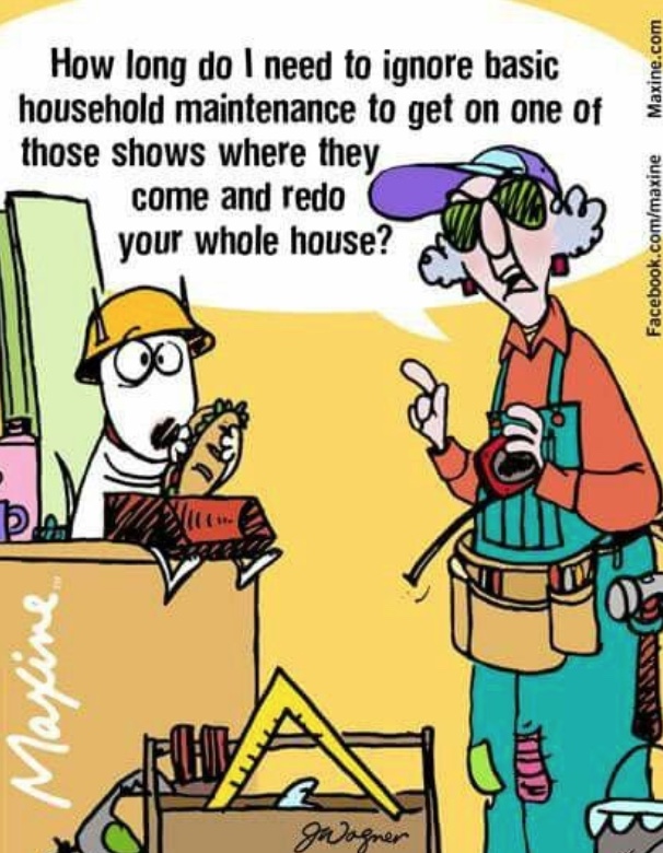 Funny Maintenance Cartoon