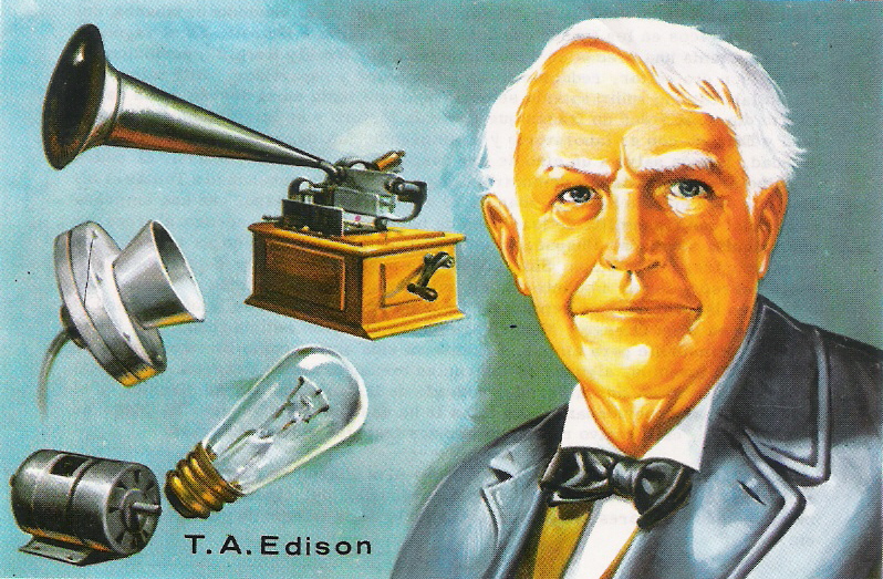 Ferreira Dias e Noites: THOMAS EDISON - Mães com História