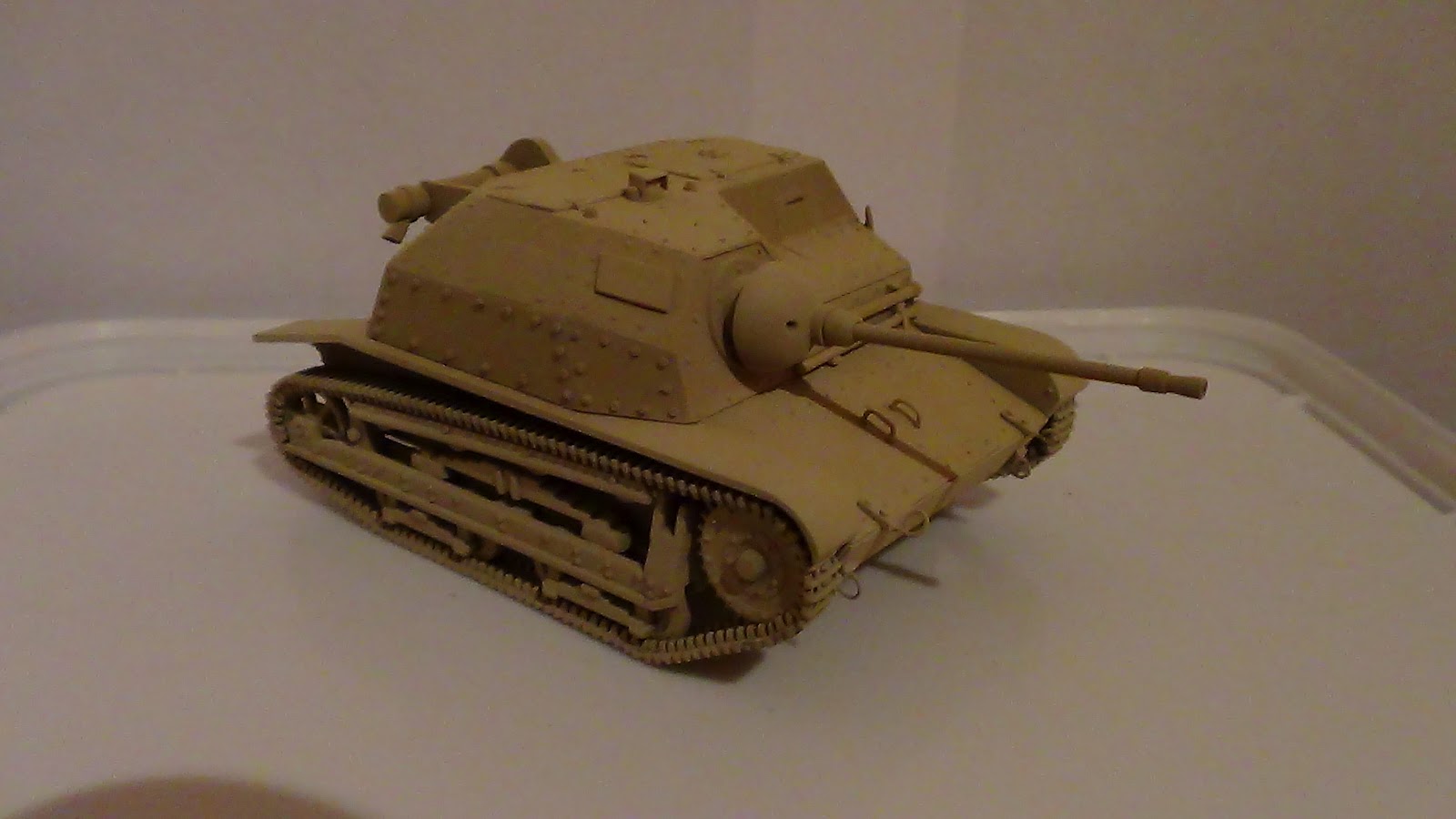 Size's military scale models: Polish TKS tankette with 20 mm gun ...