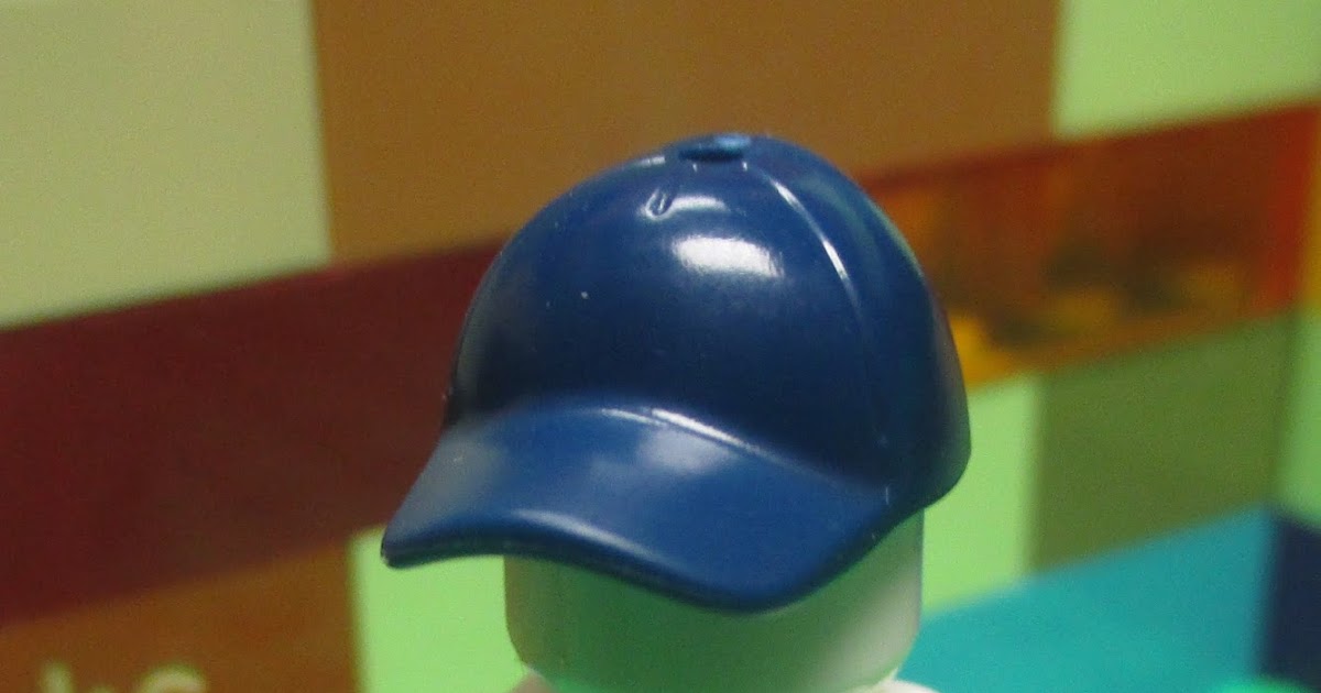 LEGO 11303 Dark Blue CAP Hat Head Wear Accessories for Minifigure ...