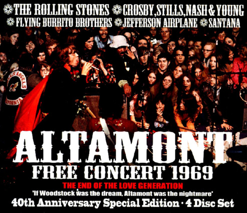 Triângulo do Rock: 1969 - Altamont Festival - Califórnia, USA