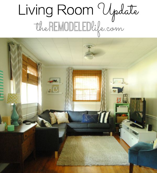 The Remodeled Life: Living Room Update