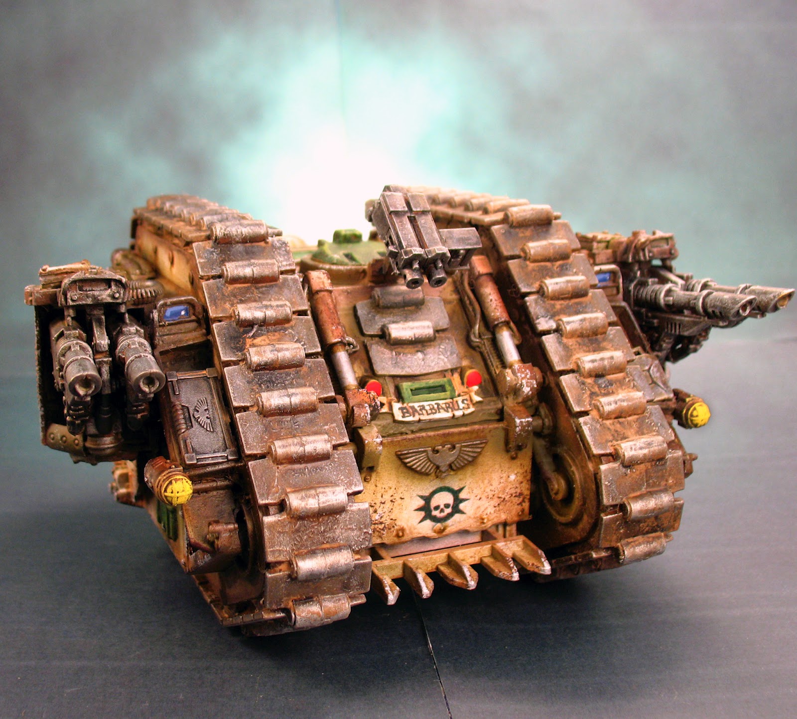 Pre-Heresy Death Guard Mk1 Land Raider Barbarus - Wargaming Hub
