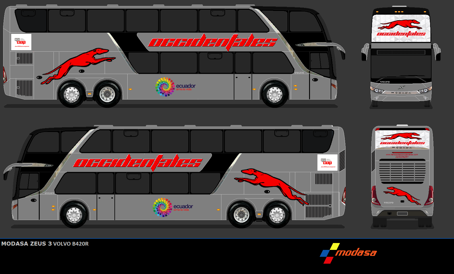 Diseños de buses del ecuador: mayo 2016