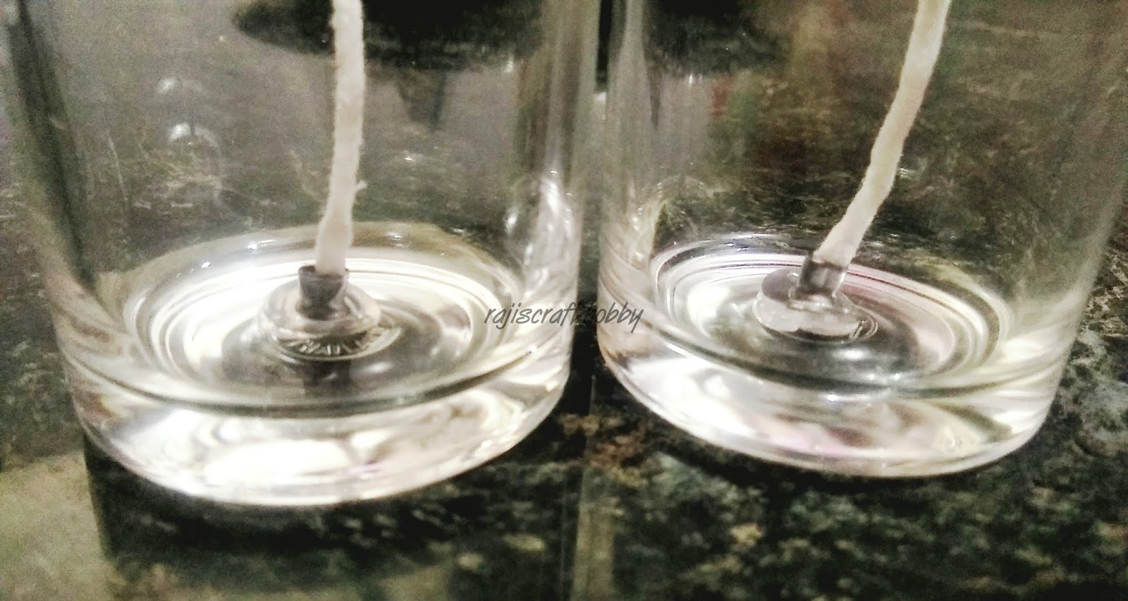 Raji's Craft Hobby: Make Your Own Ocean Gel Candles