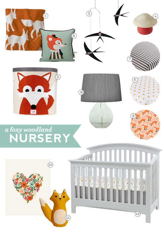 gathered heart: A Foxy Woodland Nursery