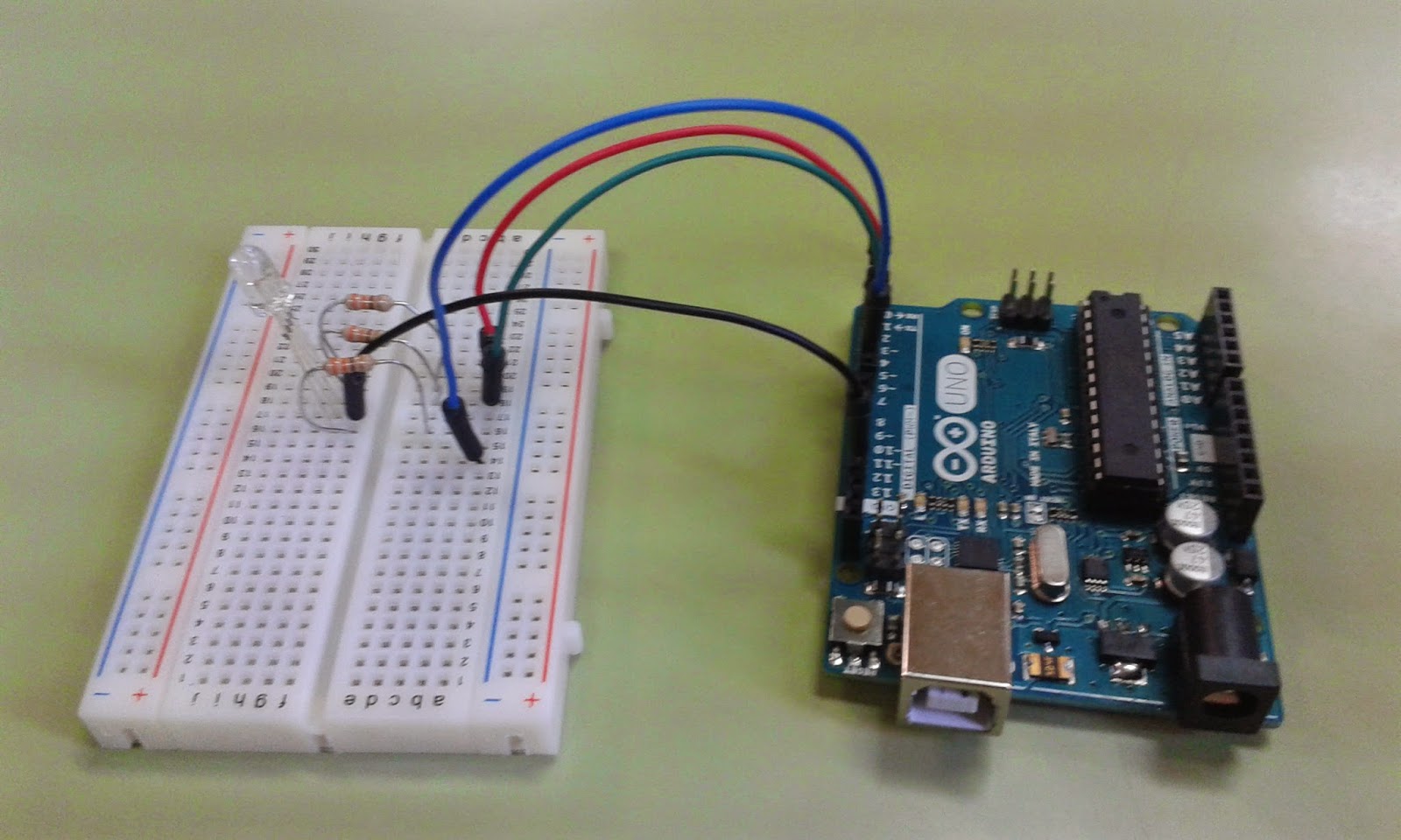 #portfoliovillamor: 2ª Práctica Arduino/ LED RGB