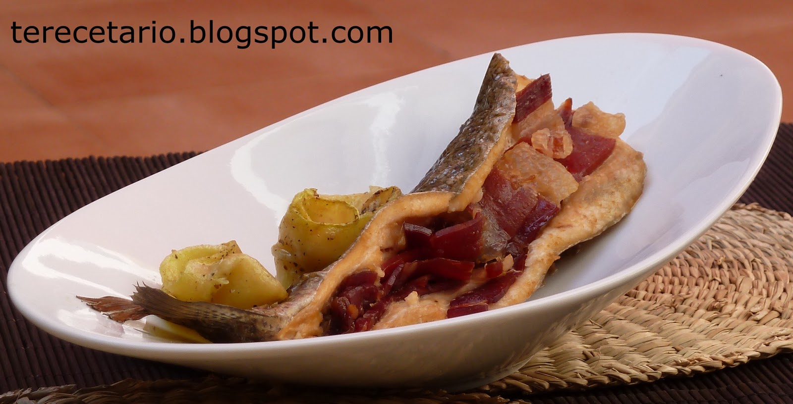 TERECETARIO: TRUCHA RELLENA DE JAMÓN IBÉRICO