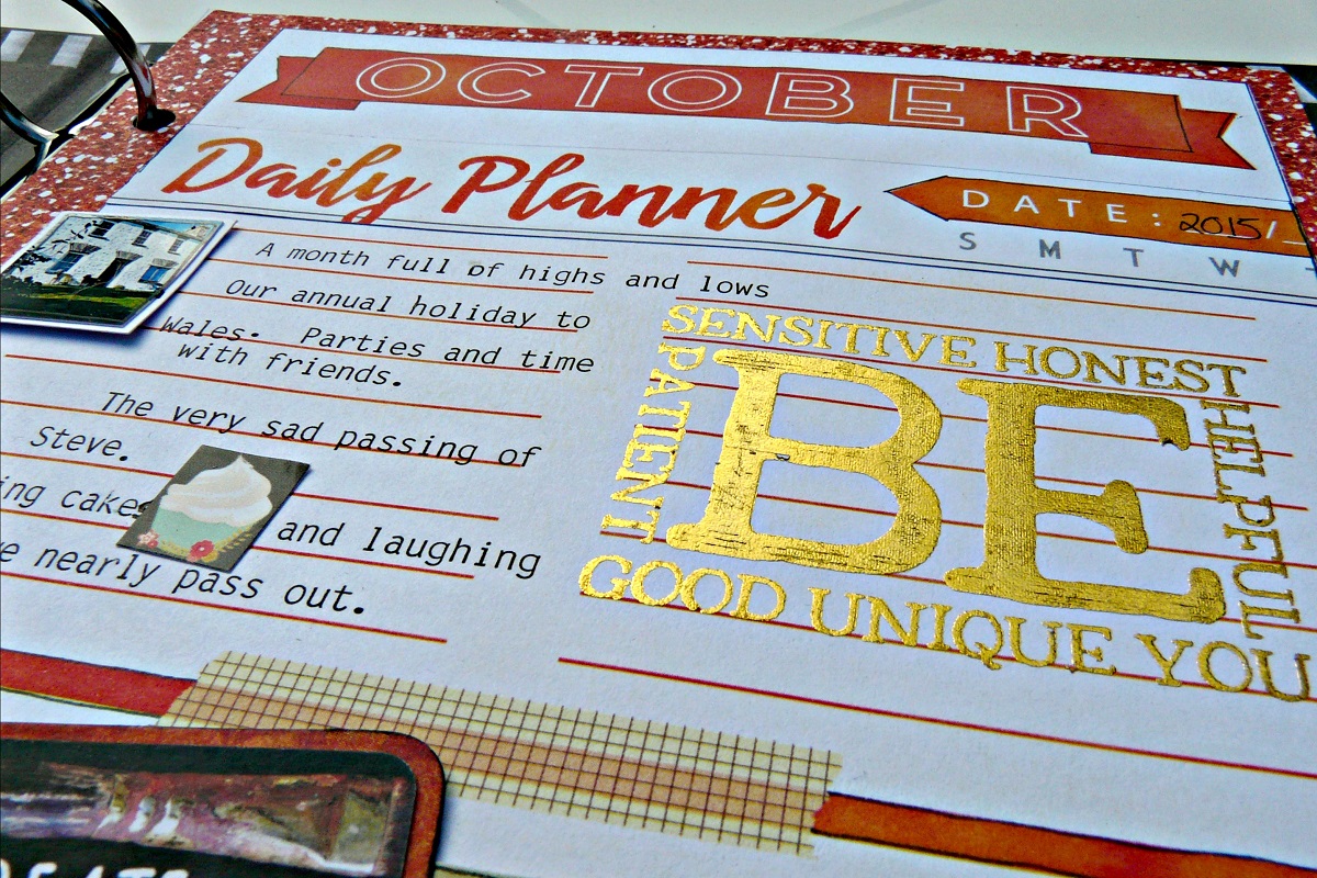 The BoBunny Blog: Calendar Girl Planner Tutorial!