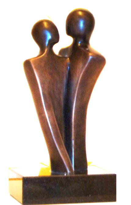 Bronzen beelden van Els Slot