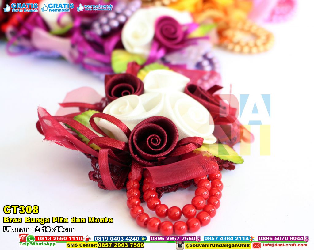 Bros Bunga Pita Dan Monte | Souvenir Pernikahan