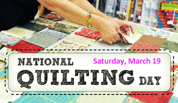 Ben Franklin Crafts and Frame Shop: Tomorrow is National Quilt Day
