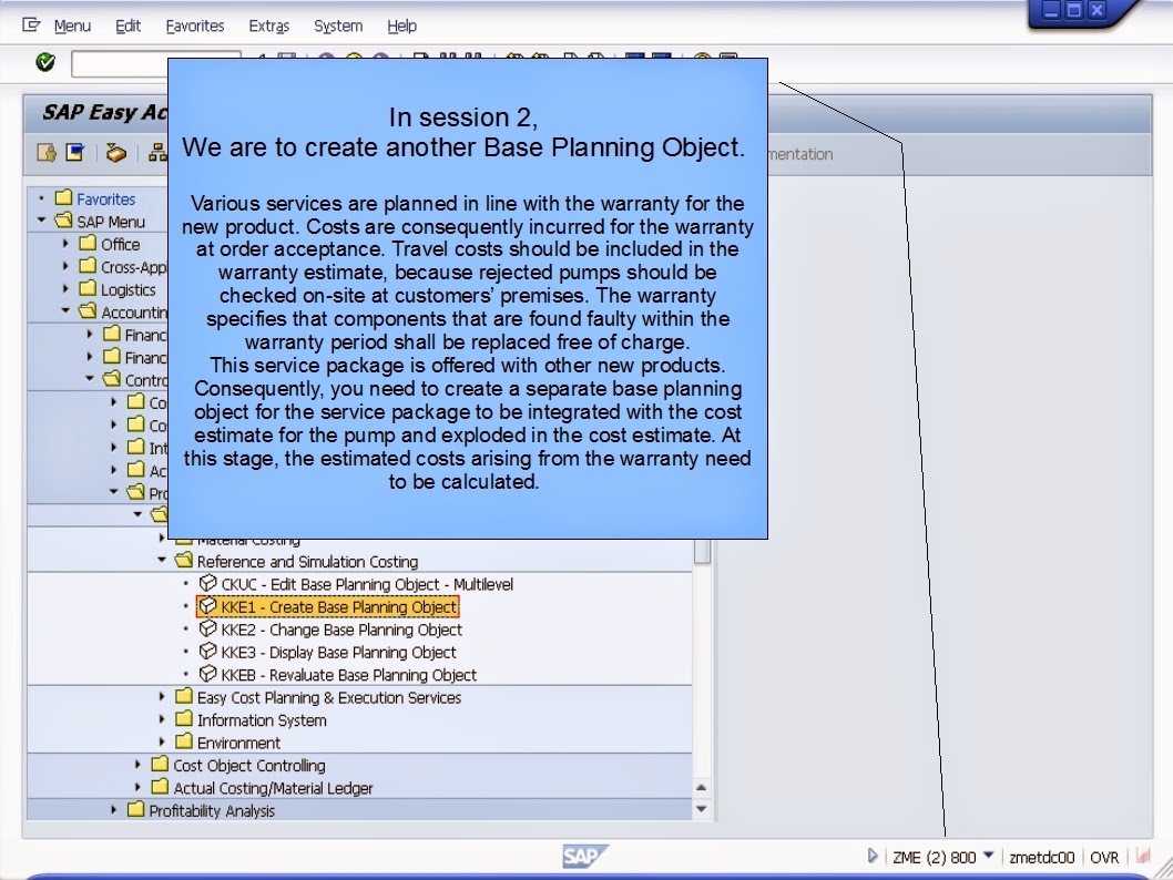 青蛙SAP分享 Froggy's SAP sharing: Controlling Product Cost Planning - Base Planning Object