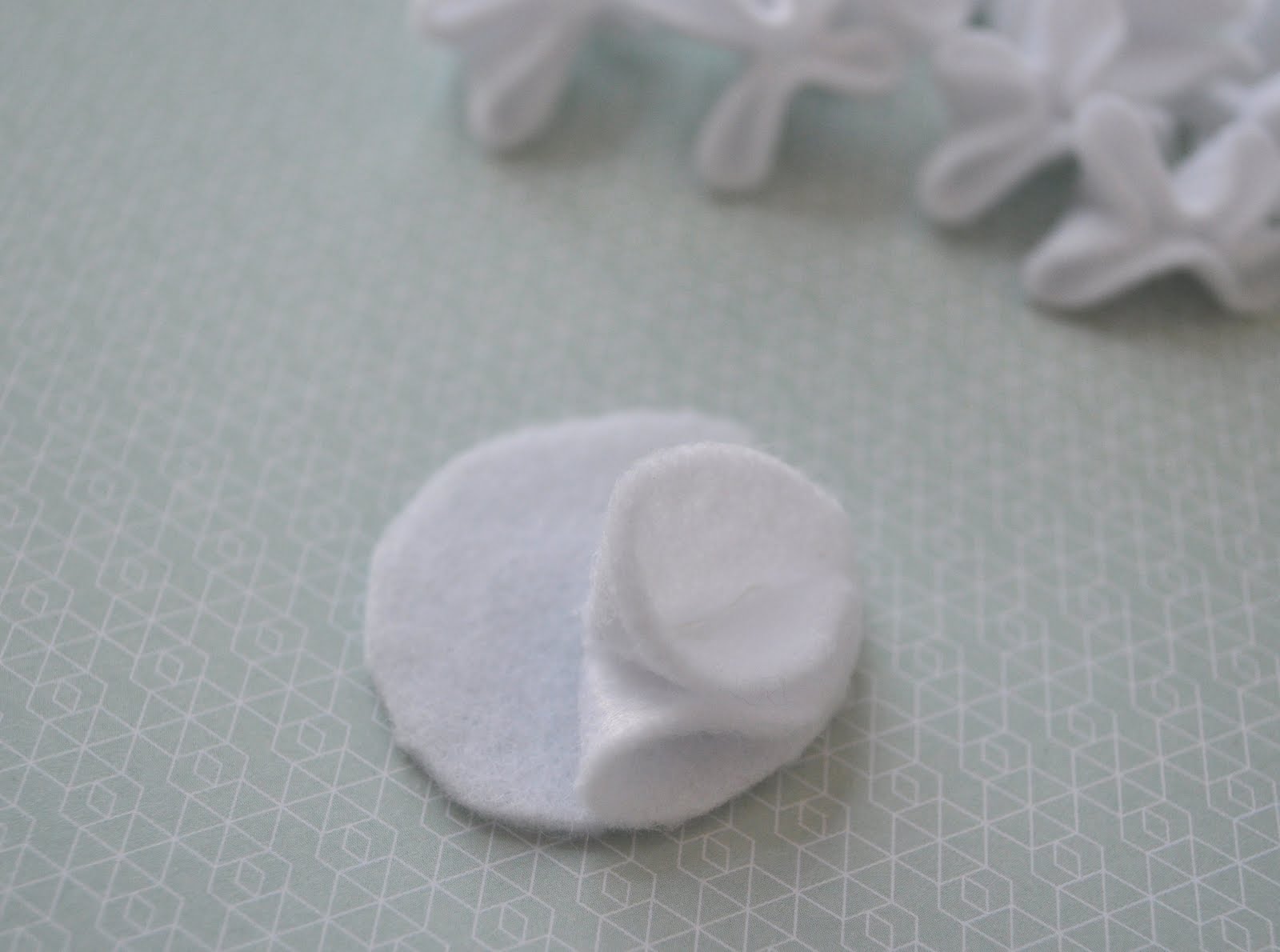 Ruffle Flower Tutorial - The Small Things Blog