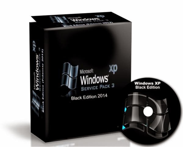 Windows XP Professional SP3 Black Edition (Eng/x86/Aug2014) - CybiCrew