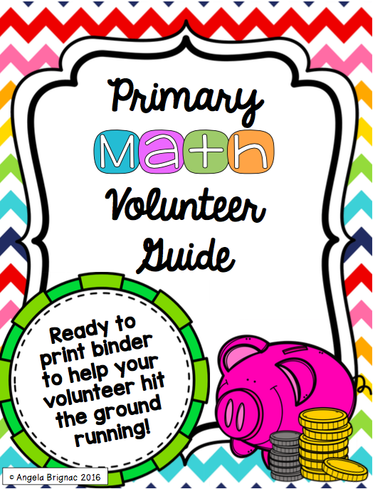 Brignac's Bright Ideas: Math Volunteers made EASY!