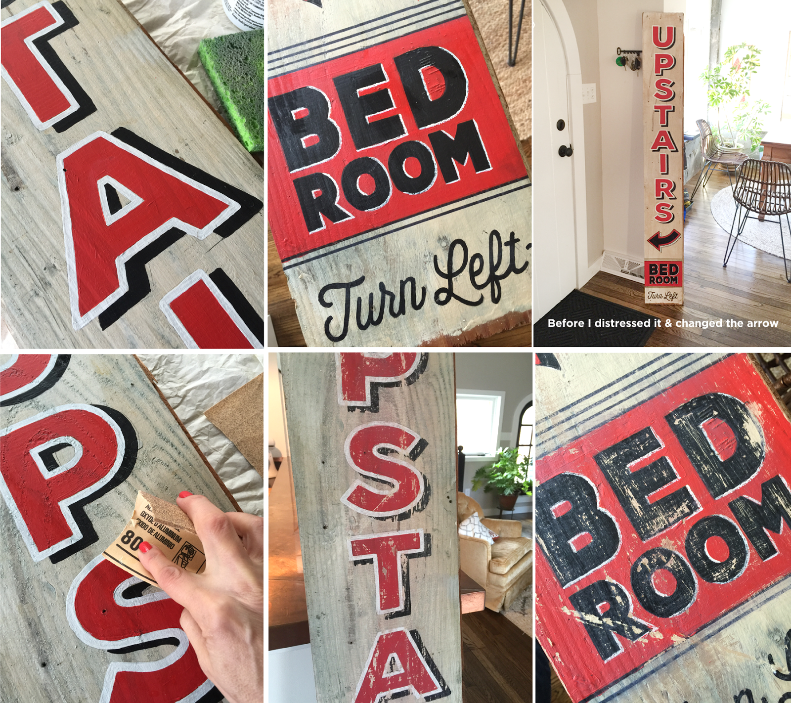 FACCI DESIGNS: DIY: Tips on How to Paint a Vintage Sign
