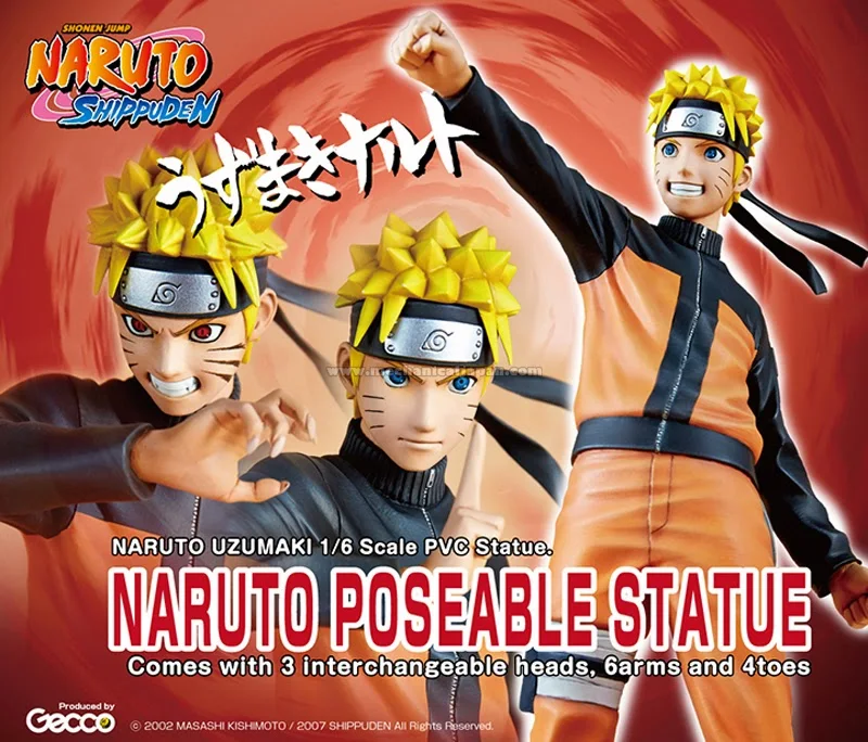 Naruto Shippuden - Naruto Uzumaki 1/6 (Gecco)