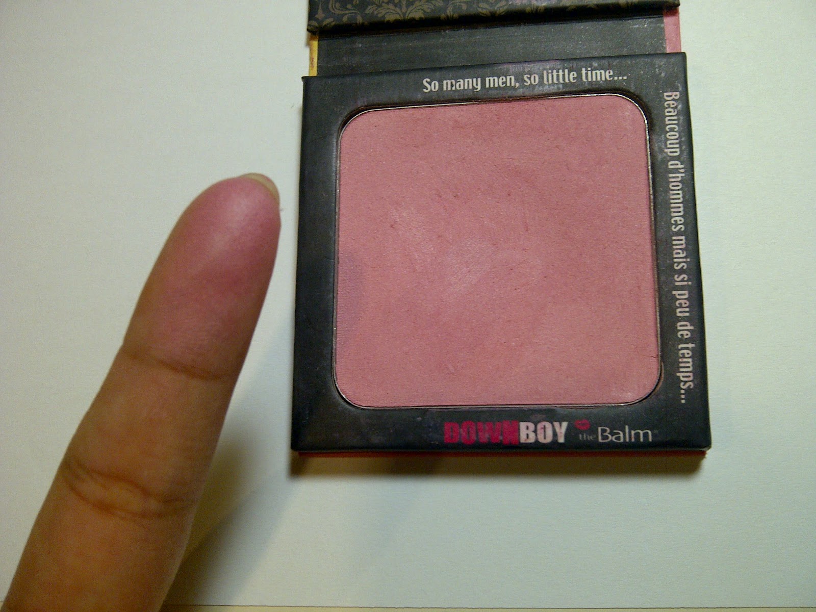 Cherry Thoughts: The Balm Down Boy Shadow/Blush Review & Swatches
