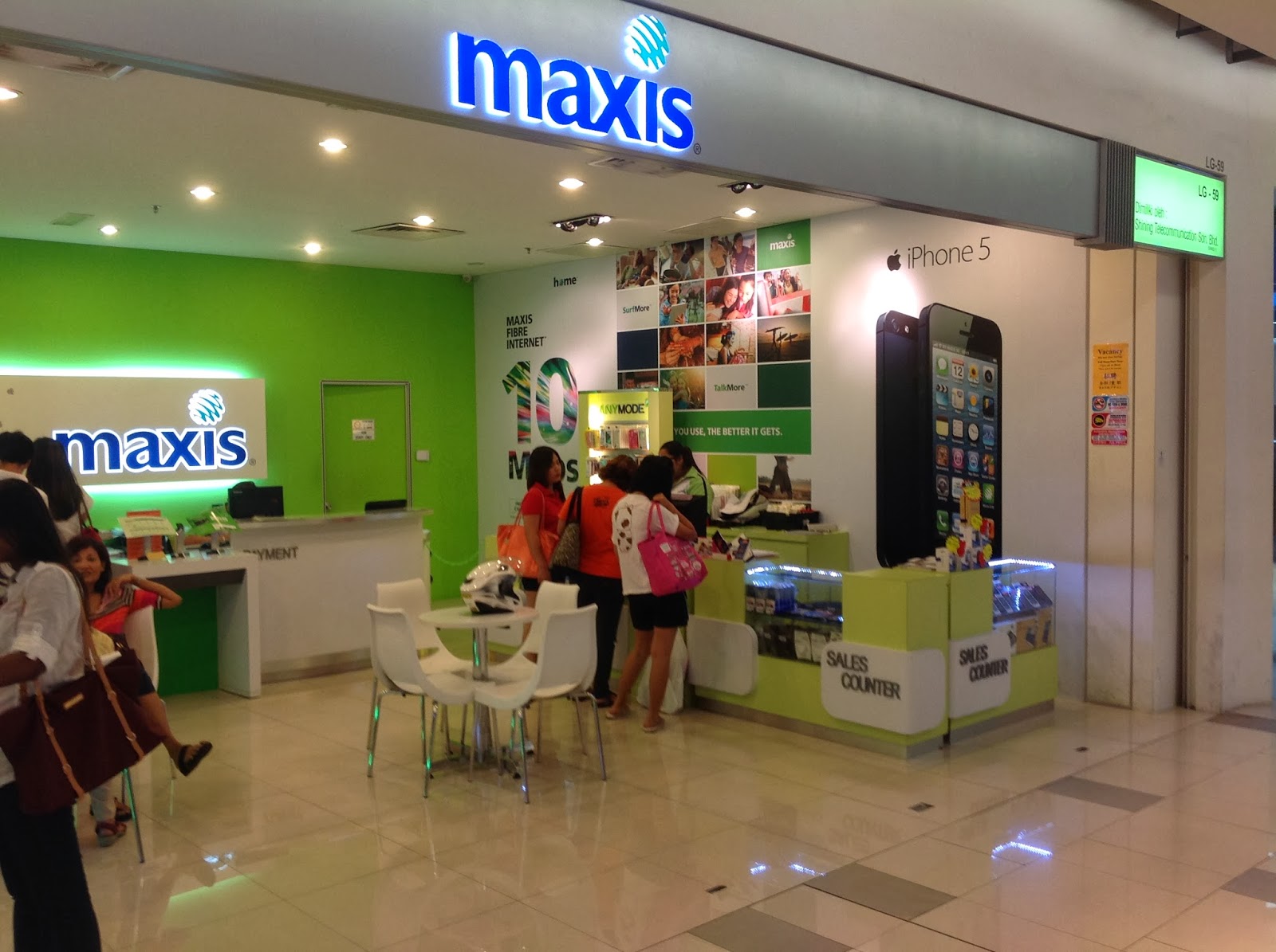 -MOBILE SERVICES- : MAXIS SERVICE CENTRE