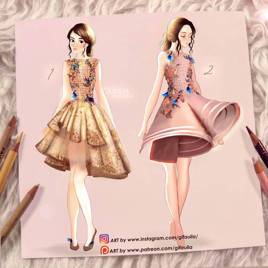 Cocktail Dress Designs Sketches