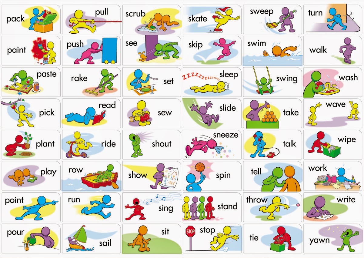 English everywhere: VERBS