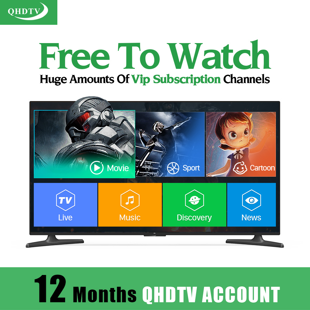 1 Year Qhdtv Best Arabic/French/Spanish Stable Italian Germany Packages ...