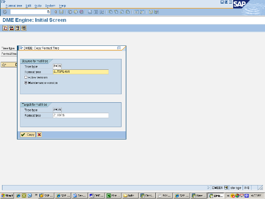 SAP FICO Central: DMEE Configuration:Step By Step Part 1