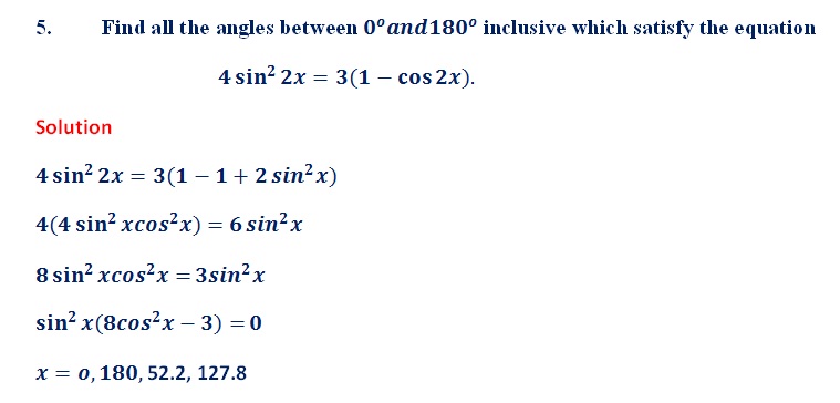 Challenging O Level Additional Maths (A Maths TKG) Trigonometry ...