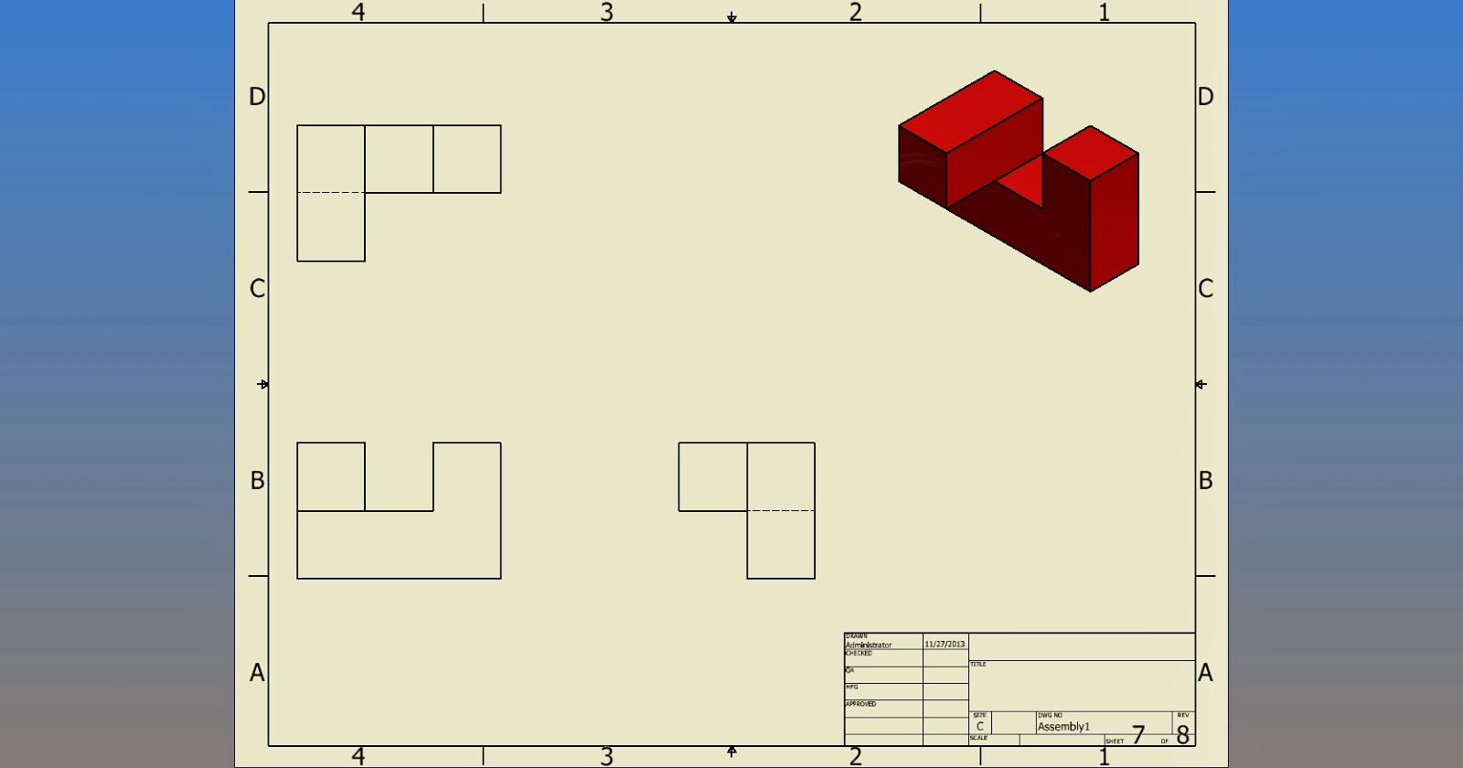 Grant Donahue's Engineering Portfolio : IED Project 2: Puzzle Cube