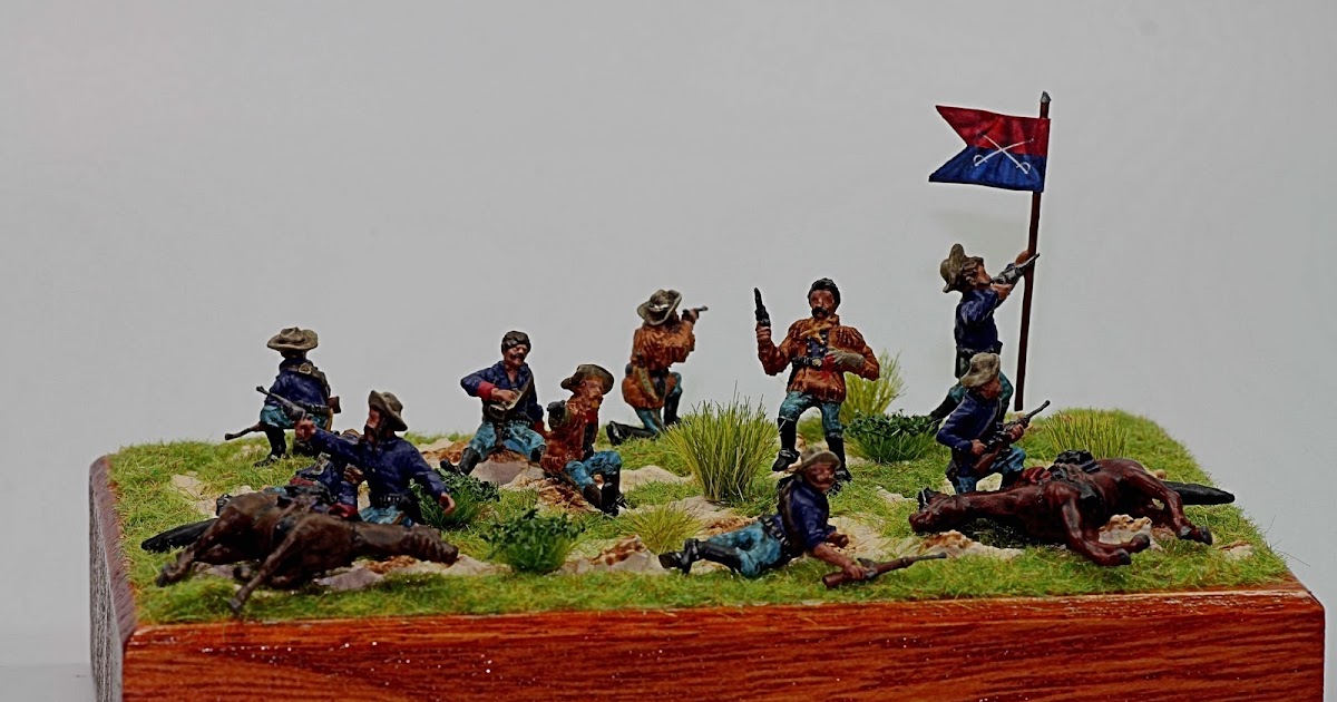 Michael's 1/72 Figuren: Custer's Last Stand finish