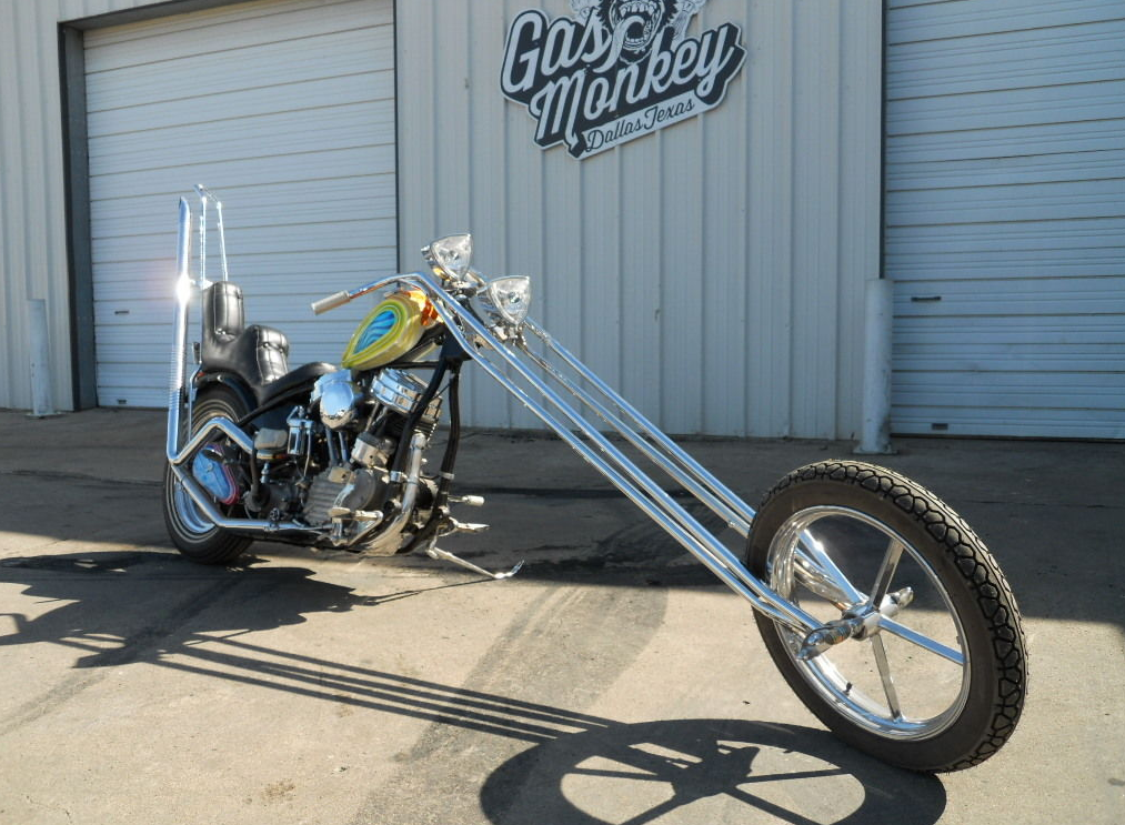 Gas Monkey Garage Has An Original Wink Eller Custom Built Chopper For ...
