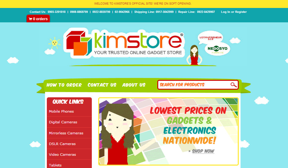 Kimstore New Website is Now Live! Kim Lato Featured in Entrepreneur ...