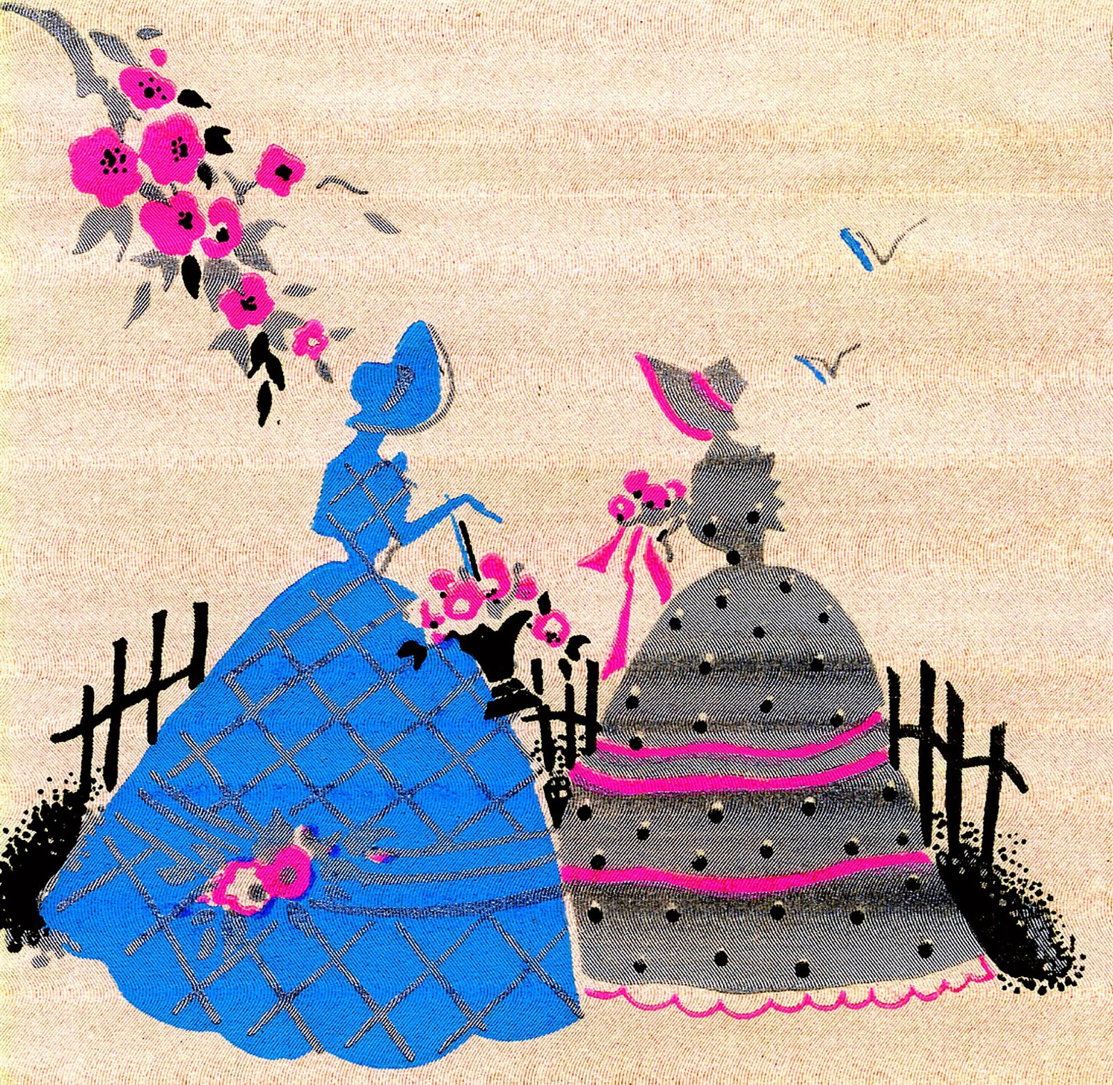 The Literate Quilter: Vintage Greeting Cards